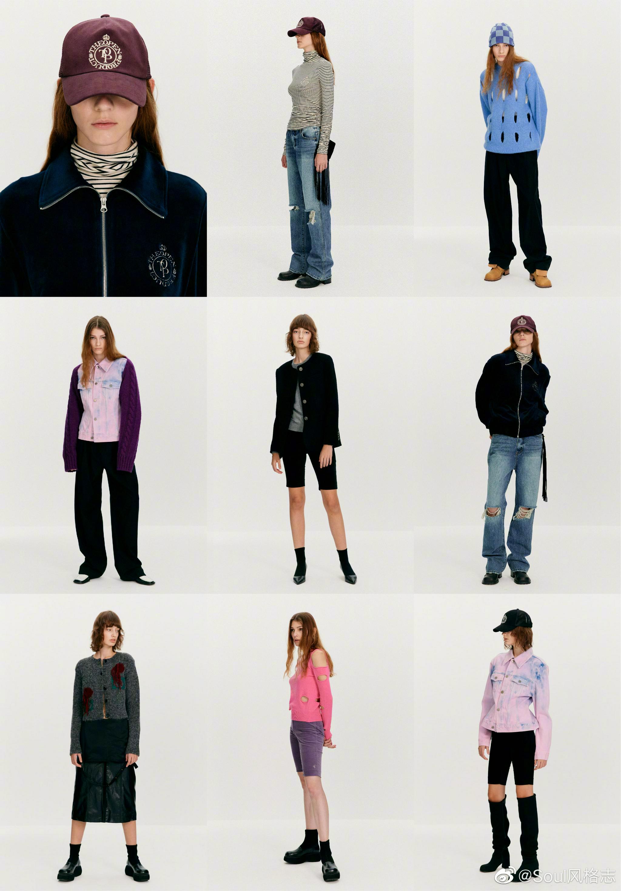 韩国品牌The Open Product 21F/W Lookbook……