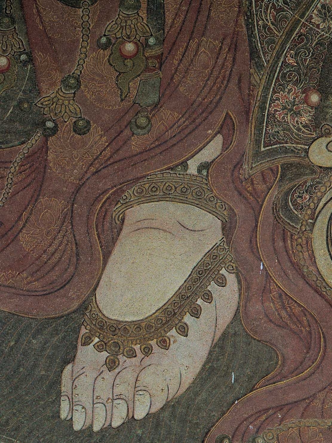 法海寺壁画高清图——水月观音