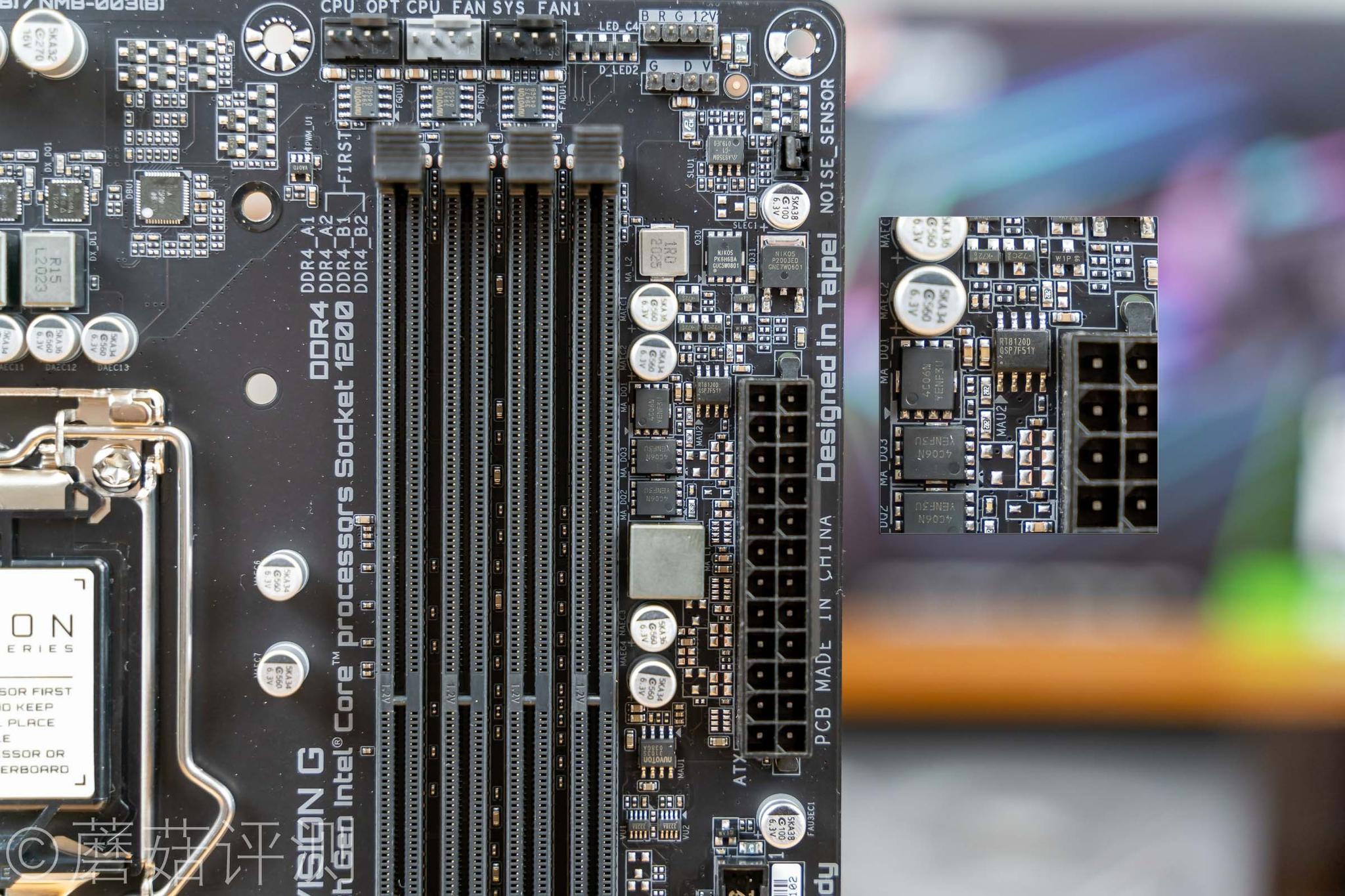 独到设计，轻松满足生产力需求、技嘉雪鹰Z590 VISION G主板拆解__财经头条