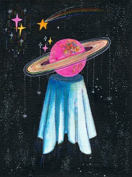 宇宙星海插画师 Asja Boros