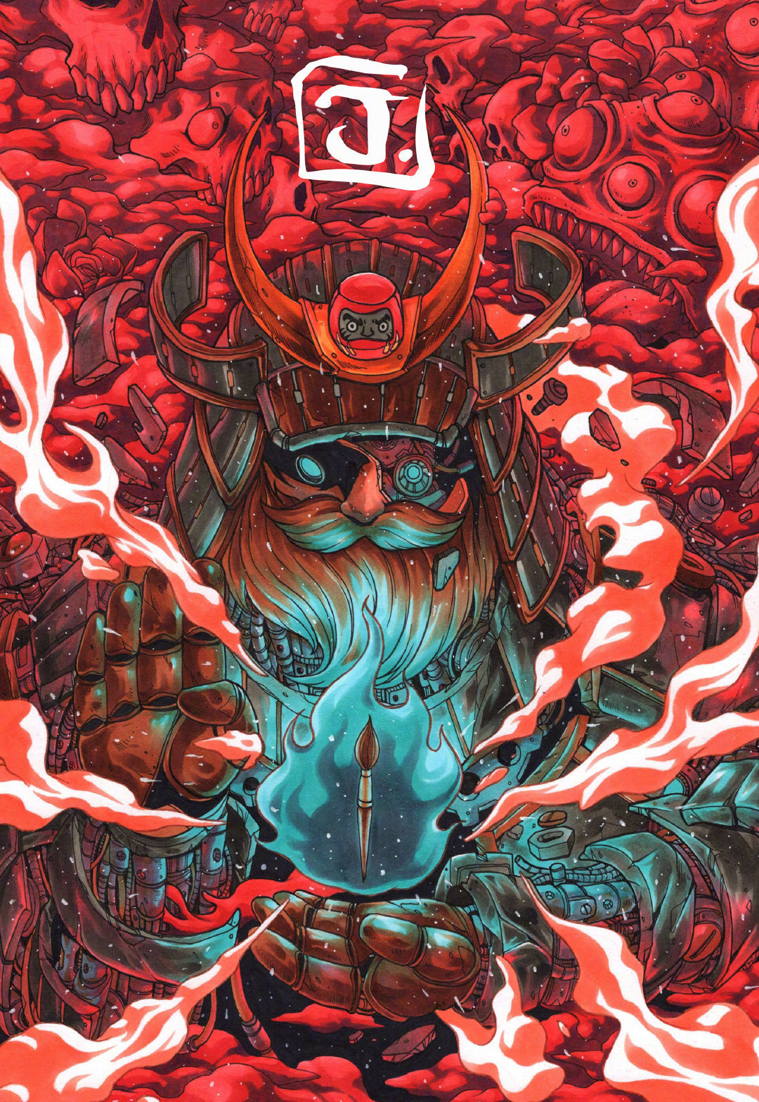 泰国插画师 Jeff Aphisit 作品