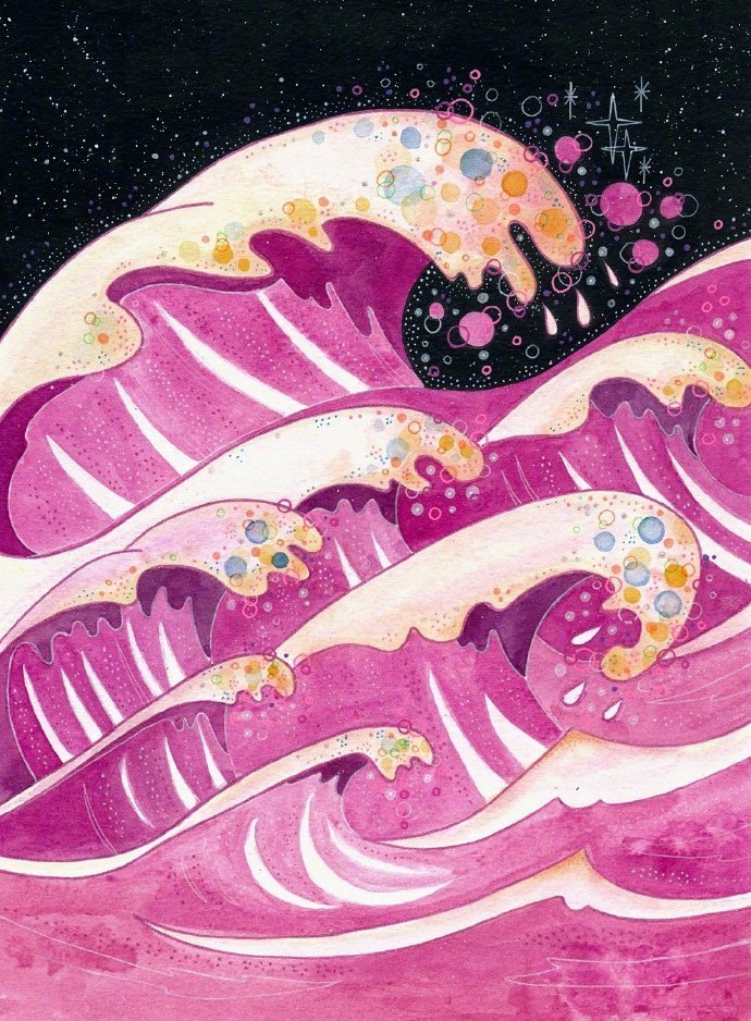 宇宙星海插画师 Asja Boros