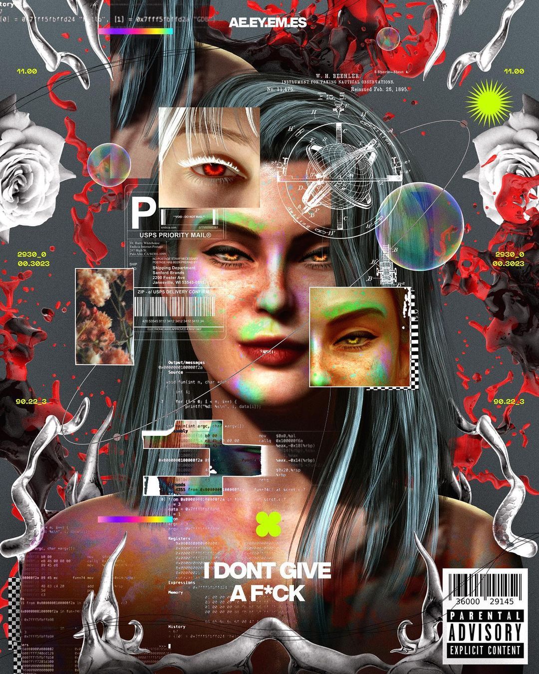 很喜欢设计师Bryan Wan海报作品里的人物造型……