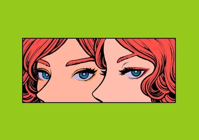 眼 神 kamin_illust