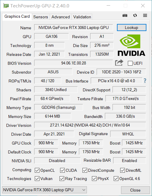 RTX 3060+i7-11800H，华硕天选2高燃体验光追大作__财经头条