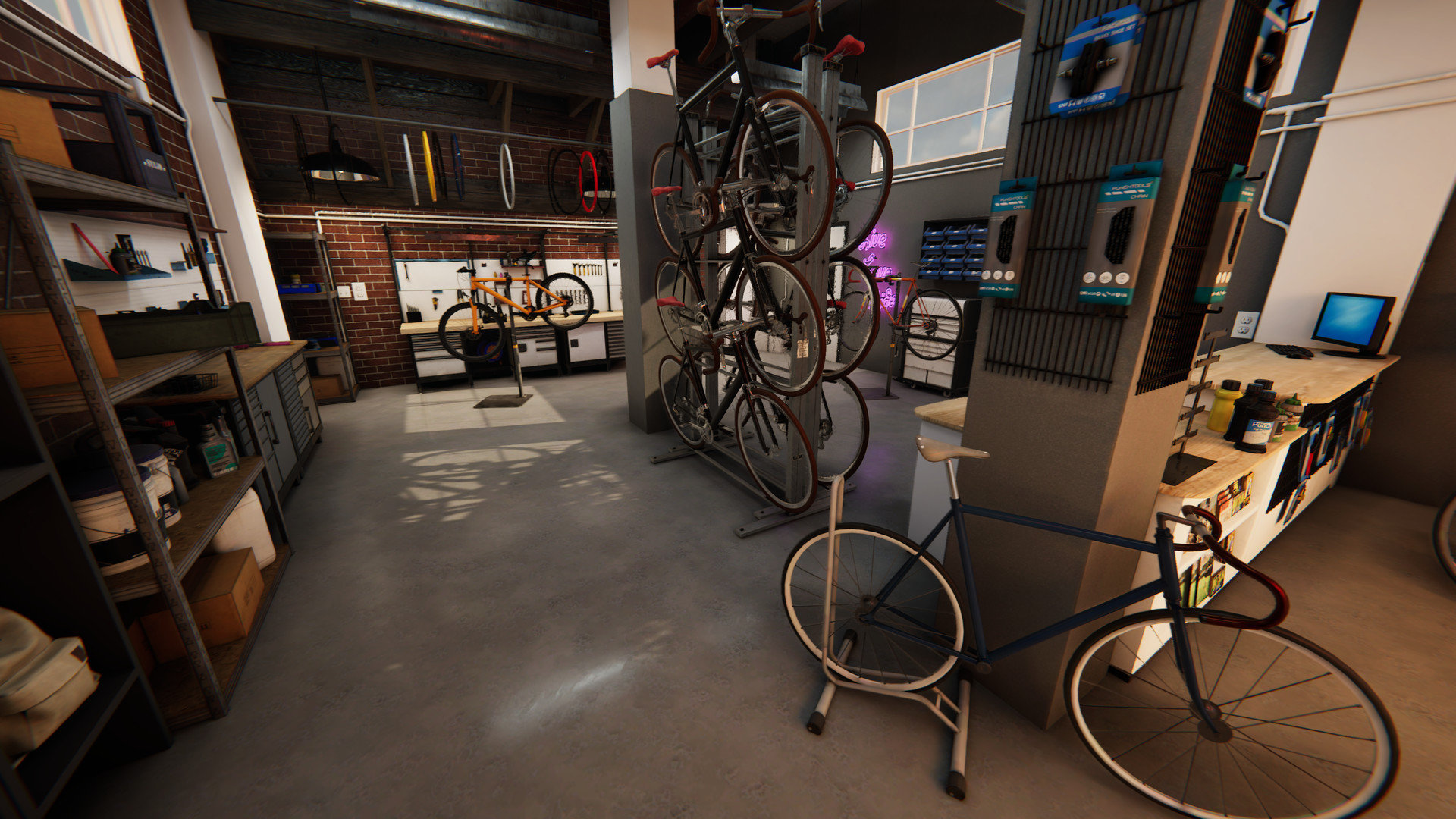 自行车维修模拟器游戏新作《自行车修理师模拟器（Bike Mechanic Simulator 2023）》