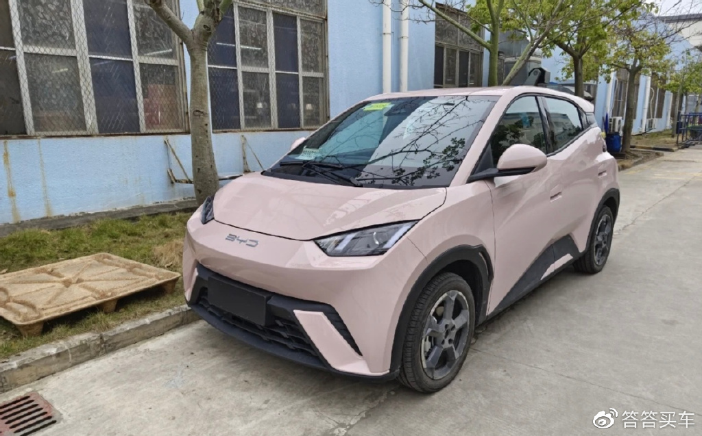 比亚迪旗下全新微型电动车 比亚迪海鸥实车曝光 预计4月上市-新浪汽车