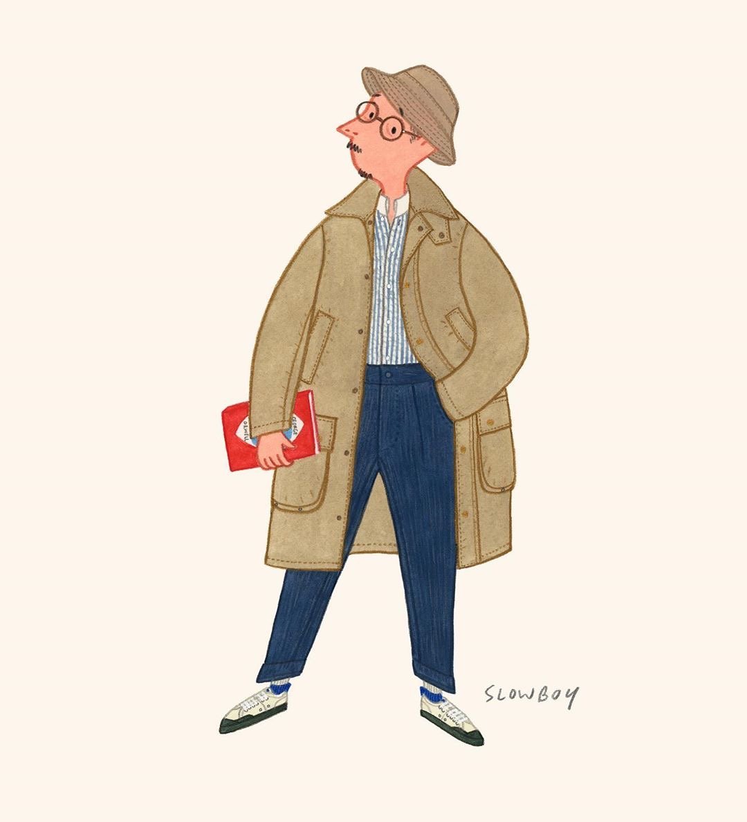 City Boy 穿搭插画，🉑️？：mr.slowboy