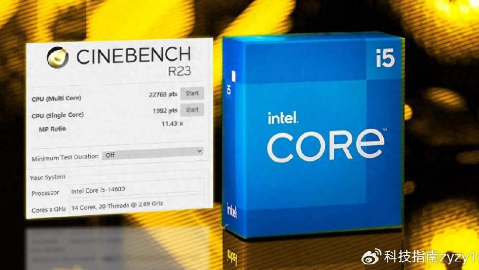 性价比更高？新款英特尔酷睿i5-14600处理器性能曝光|英特尔酷睿|性能|处理器_新浪新闻