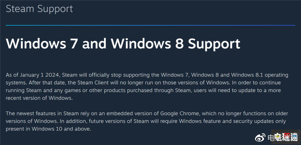 Steam停止支持Win7与Win8 以后只能用GOG了？__财经头条