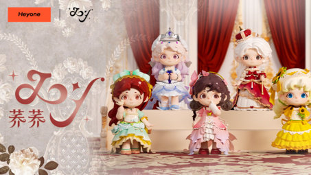 荞荞初代盲盒曝光，浪漫风格再拓「Heyone黑玩」品牌版图|荞荞|潮玩|日记|梦幻|厂牌_新浪新闻