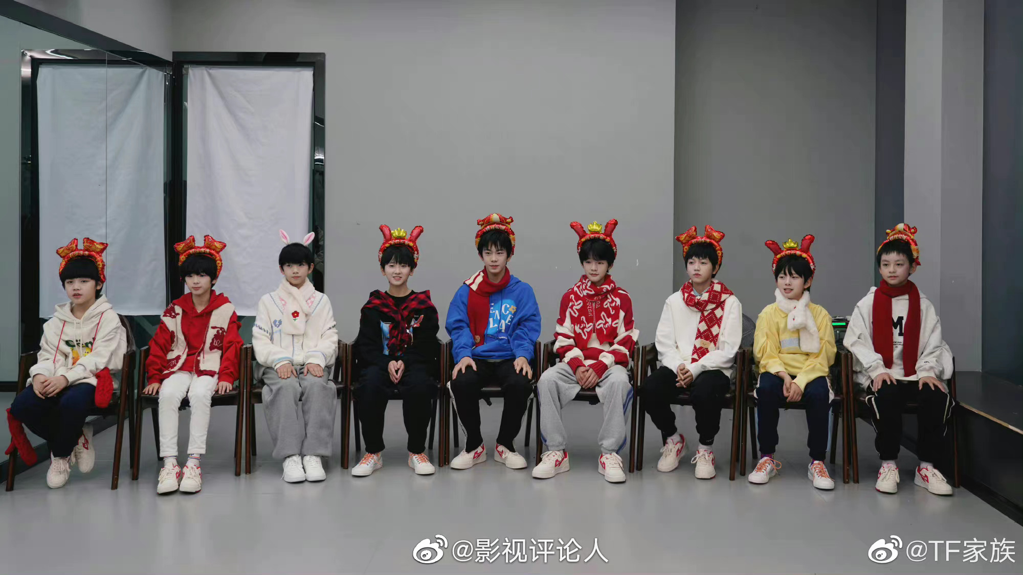 Tf家族四代练习生合照小汇总 越来越可爱啦 张函瑞 汪浚熙 黄朔…… 财经头条