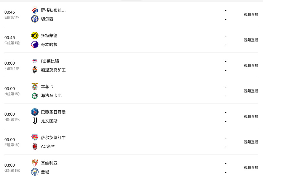 最新！欧冠各队大名单+开赛赛程公布，谁能捧回大耳朵杯？__财经头条