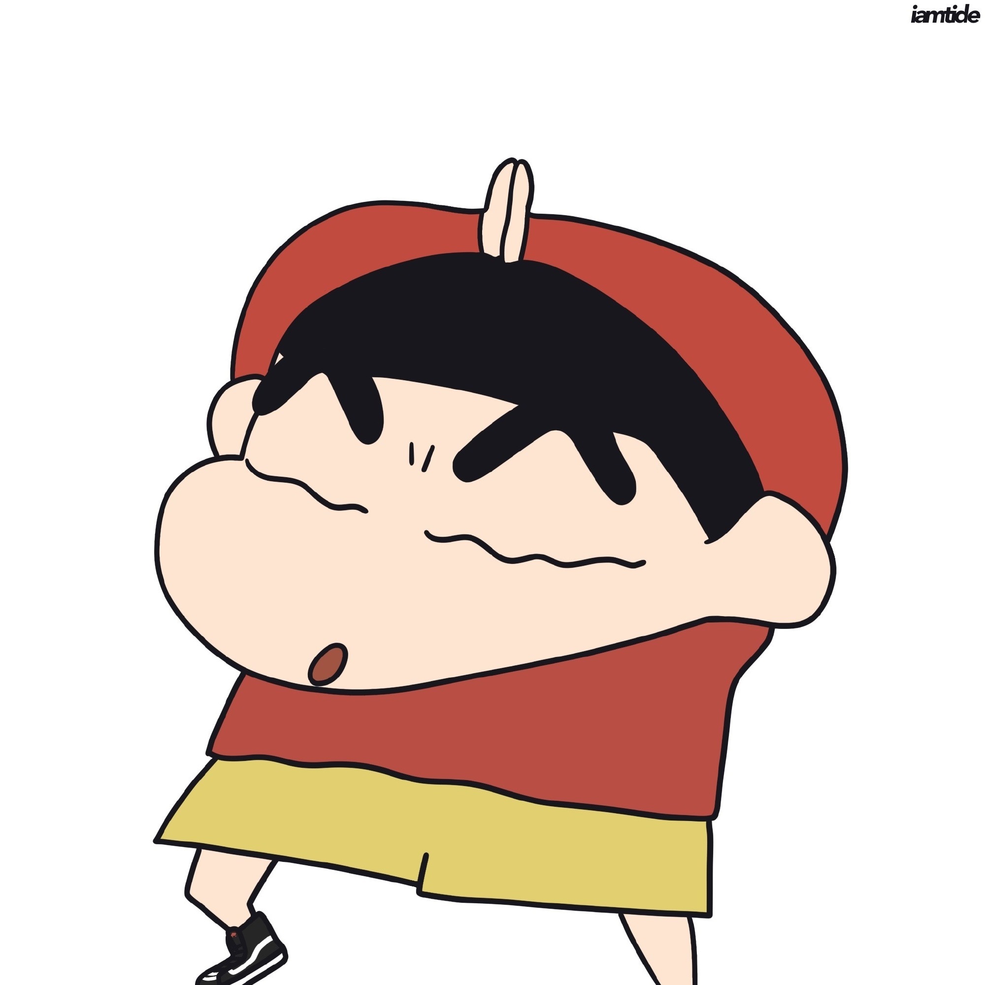 蜡笔小新白底头像__财经头条