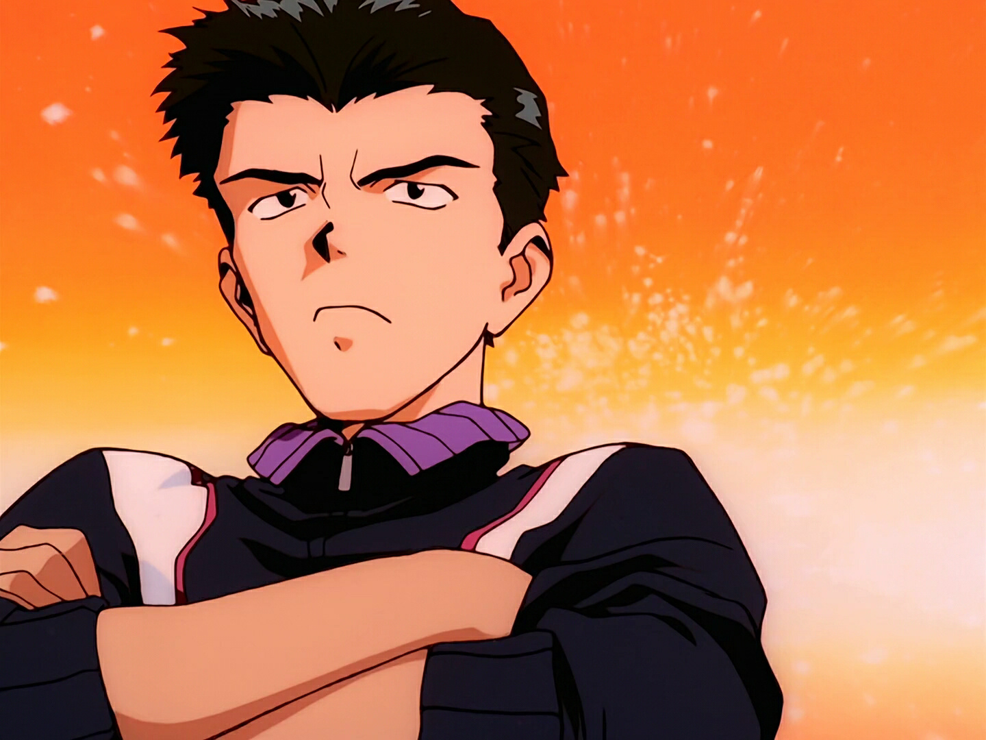 EVA 动画OP《残酷天使的行动纲领》高清人物原画壁纸（三）