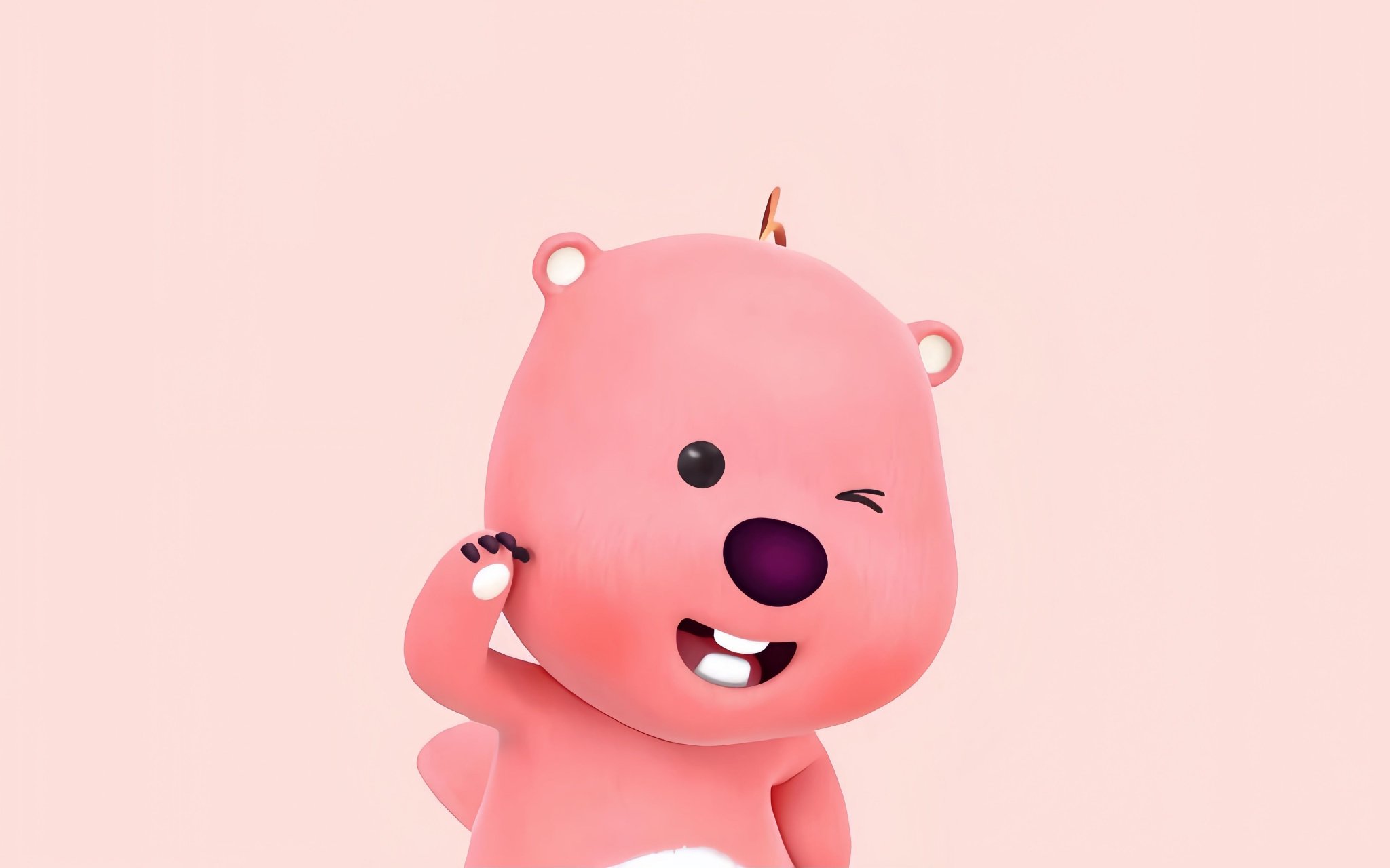 Loopy 小海狸电脑壁纸‪ .ᐟ‪.ᐟ|海狸|壁纸|电脑_新浪新闻