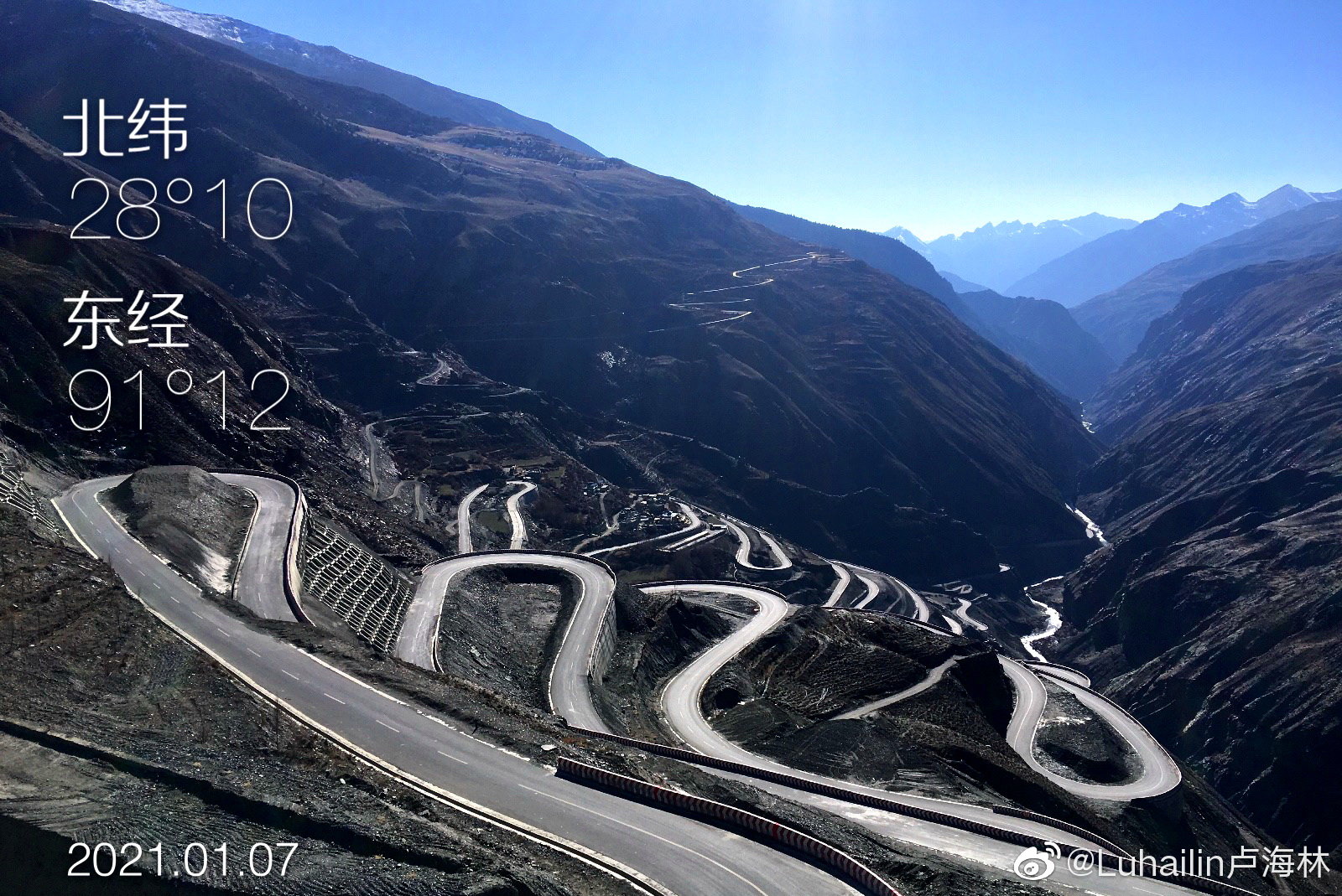 沿着G219国道，从措美到洛扎