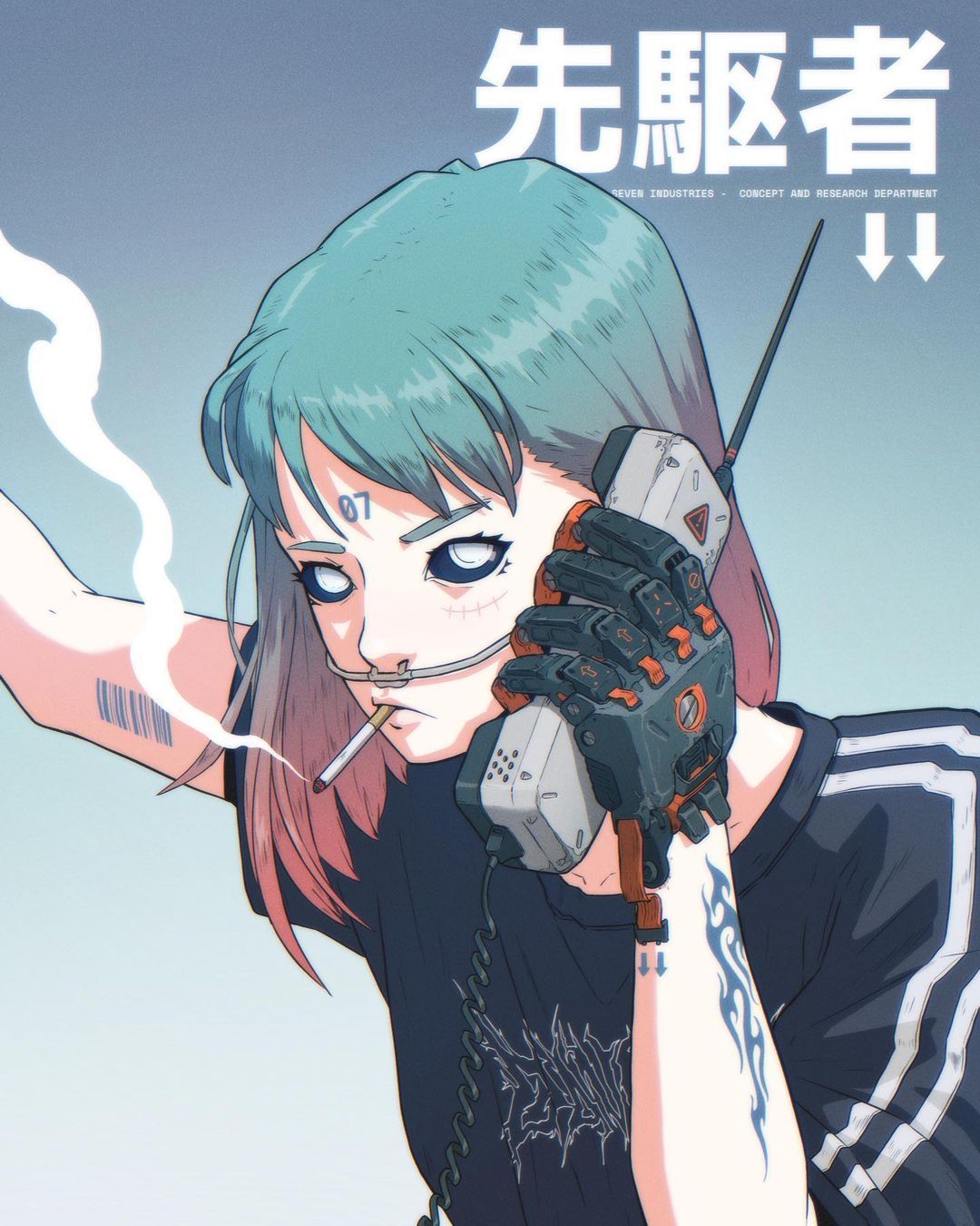 插画师 Davey Perkins__财经头条