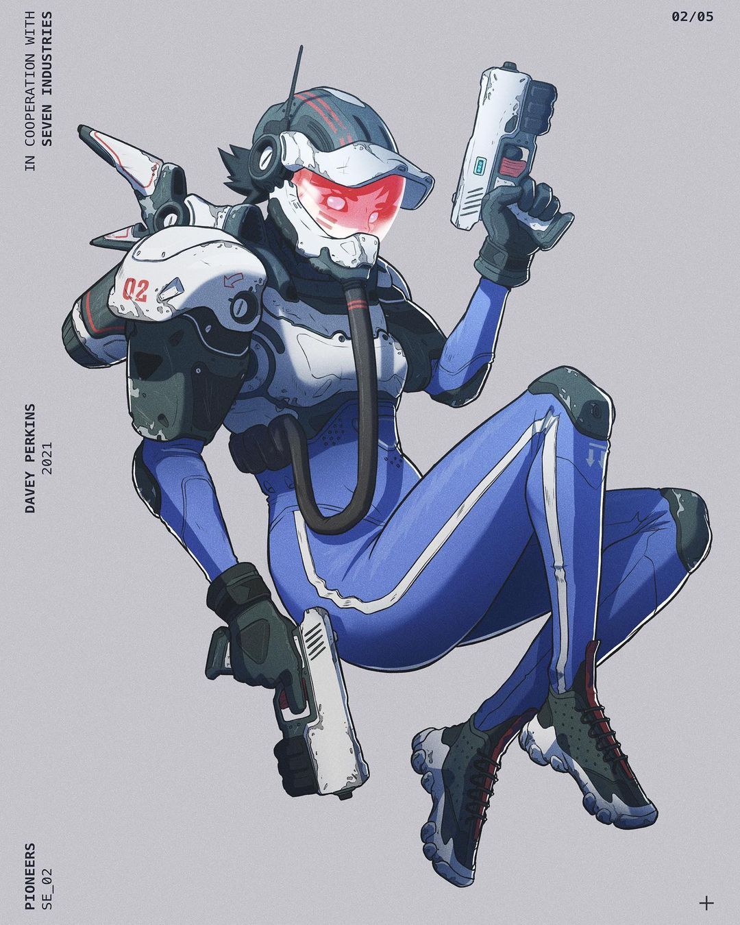 插画师 Davey Perkins__财经头条