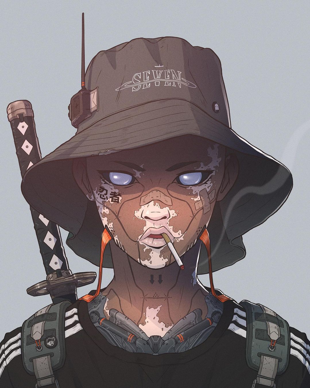 插画师 Davey Perkins__财经头条