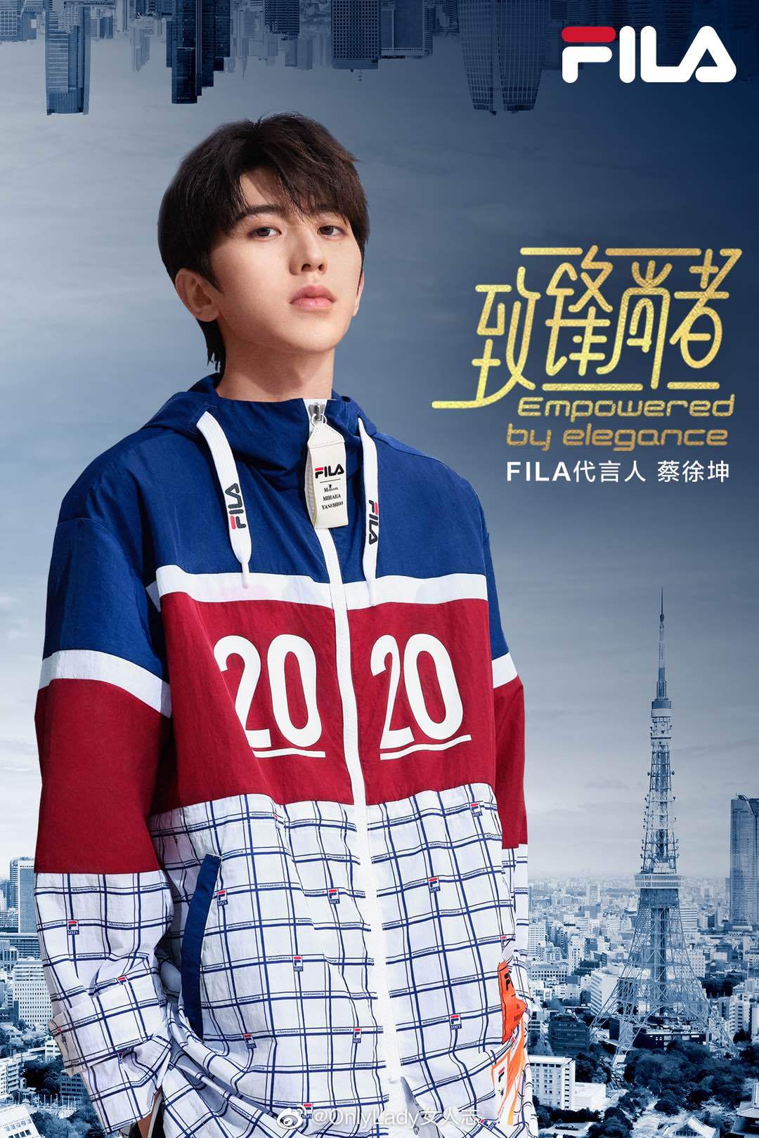 恭喜 解锁新身份，成为FILA 品牌代言人