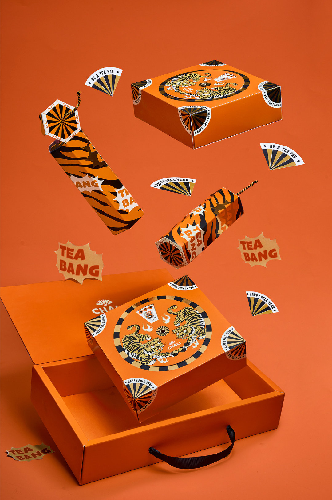 CHALI茶里国风包装设计，很吸睛！ ：TUSHI design