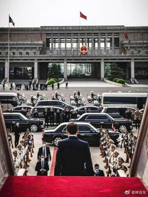 马克龙访华，乘坐红旗L5，引法国记者“怒赞”__财经头条