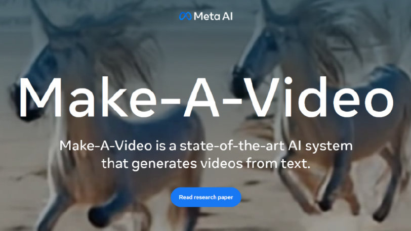 Meta新推出Make-A-Video，几个字自动生成视频，连视频类博主也要集体|扩展|文本|模型_新浪新闻