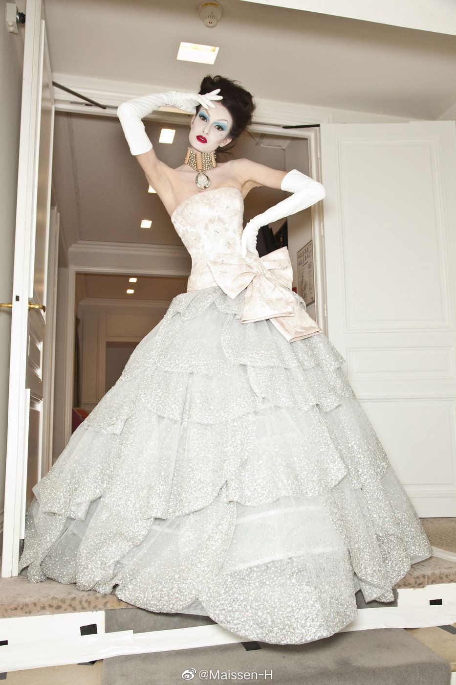Dior Ss 2010 Couture John Galliano塑造的时代美人 潇洒的骑士装