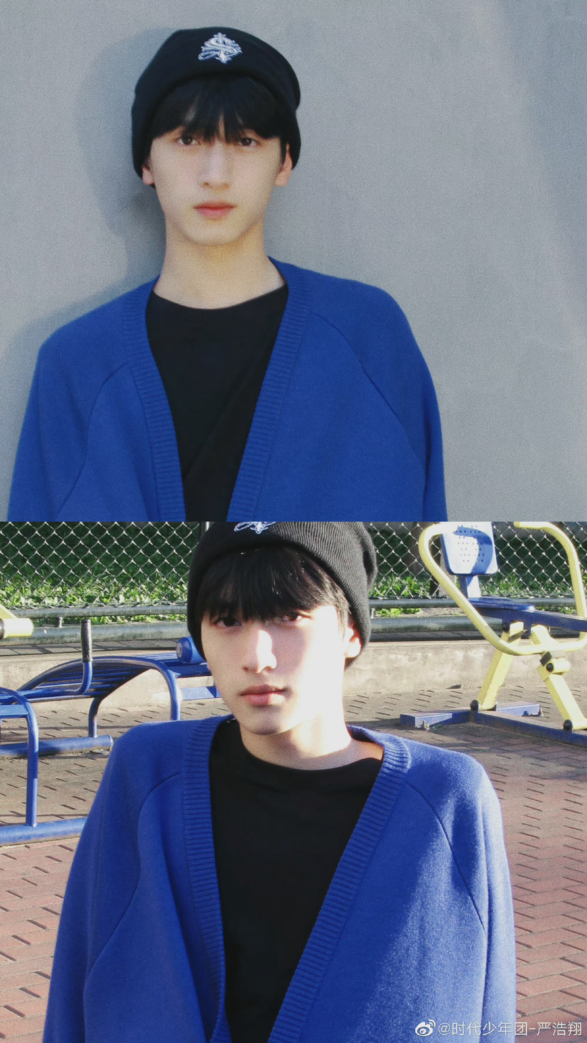 严浩翔：拍的时候没觉得冷 ，好帅…………__财经头条