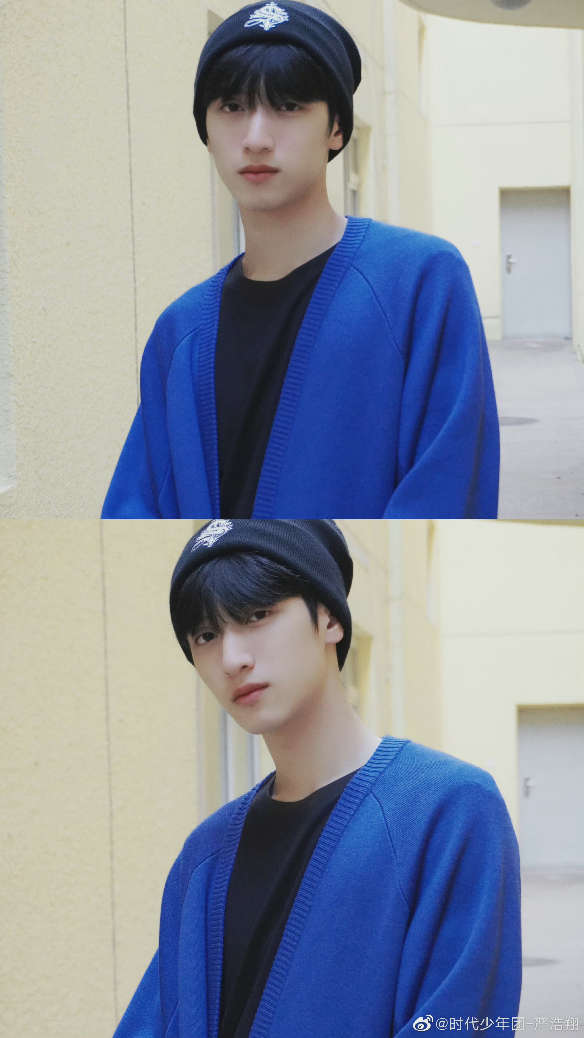 严浩翔：拍的时候没觉得冷 ，好帅…………__财经头条