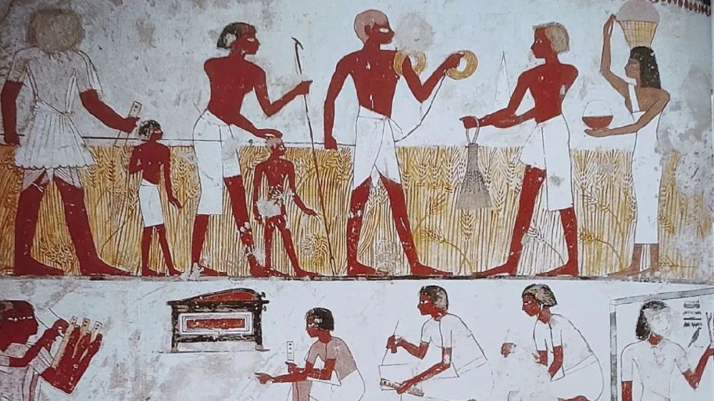 世界壁画赏析丨尼罗河的儿女|尼罗河|壁画|埃及_新浪新闻