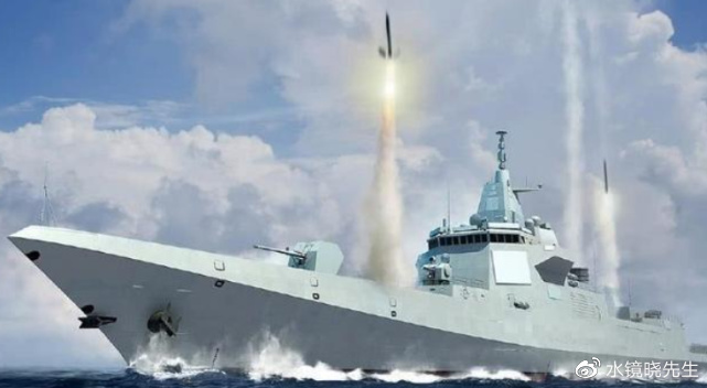 全球最具杀伤力战舰，中国055排水量达1.2万吨，能兼容多种导弹