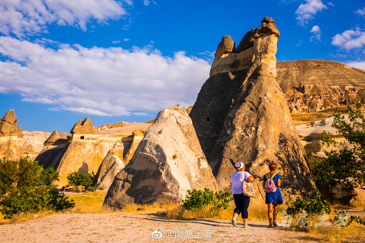地震前的土耳其旅游胜地卡帕多西亚……