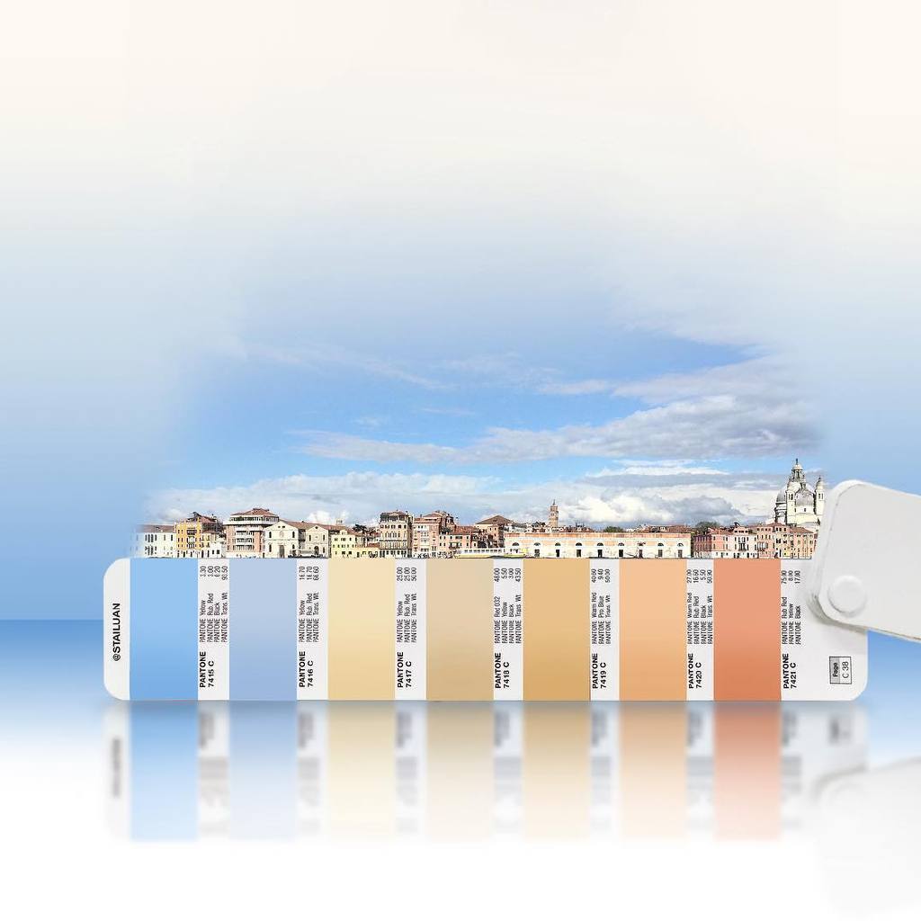 带着pantone色卡去旅游__财经头条