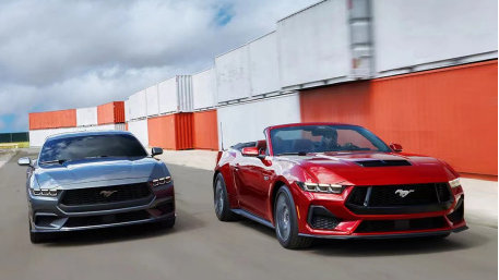 第七代福特Mustang全球首发，“野”性十足，“马”力全开-新浪汽车