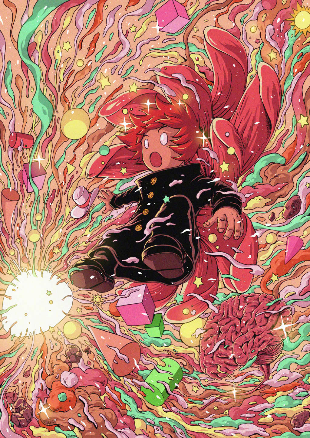 分享来自泰国插画师 Jeff Aphisit 的作品！