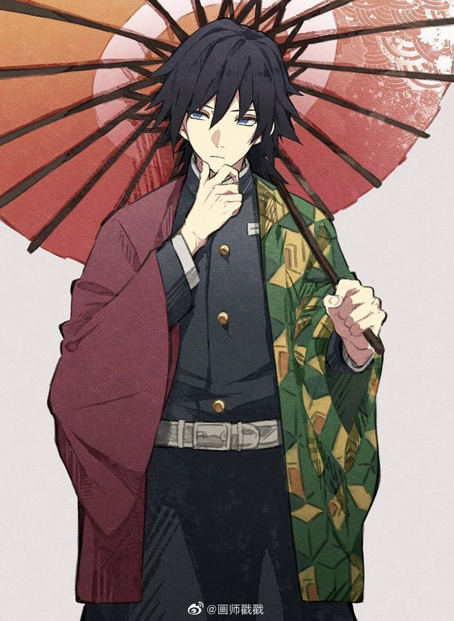 鬼灭之刃同人插画和服系列@微博美学 ：yuzunonicomi