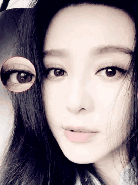 范冰冰否认割双眼皮称30几年同款，跟网友撒娇卖萌像位邻家小妹