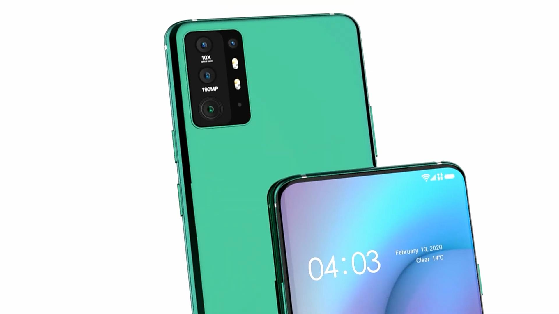 华为P50Pro概念图：真全面屏让我不再期待iPhone12__财经头条