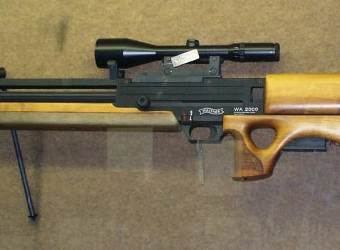 wa2000狙击步枪到底有多牛？千米外打中硬币，一把相当于一套房|狙击步枪|狙击枪|硬币_新浪新闻