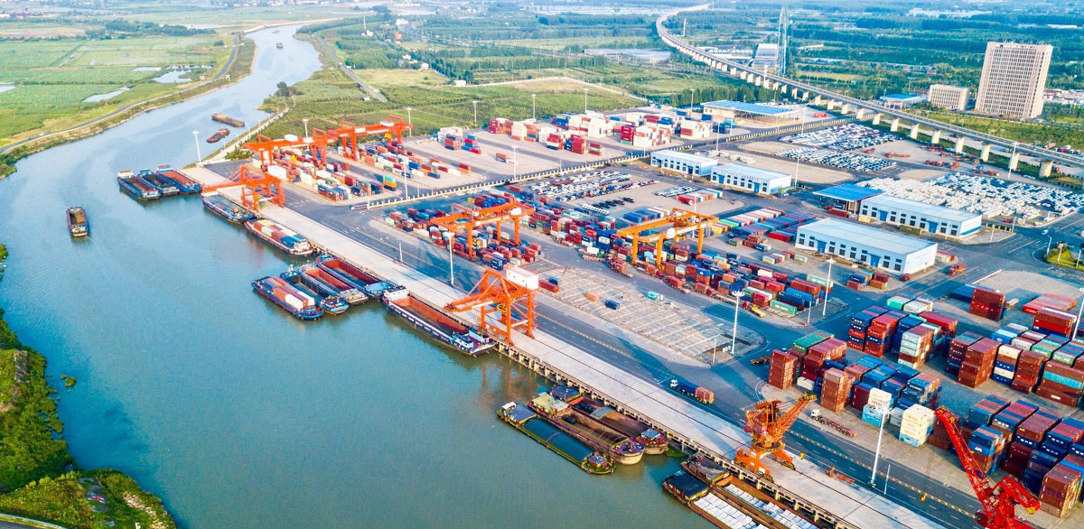 中国除长江干流之外内河上为少数的对外开放水运口岸——合肥港|合肥|内河|水运_新浪新闻