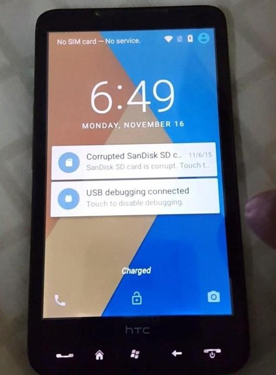 刷不死的HTC HD2，内存只有448M，却从安卓2.0刷到7.0__财经头条
