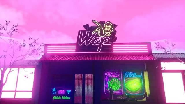 卡老师Cardi B合作Megan Thee Stallion热单「WAP」官方歌词版MV_新浪新闻