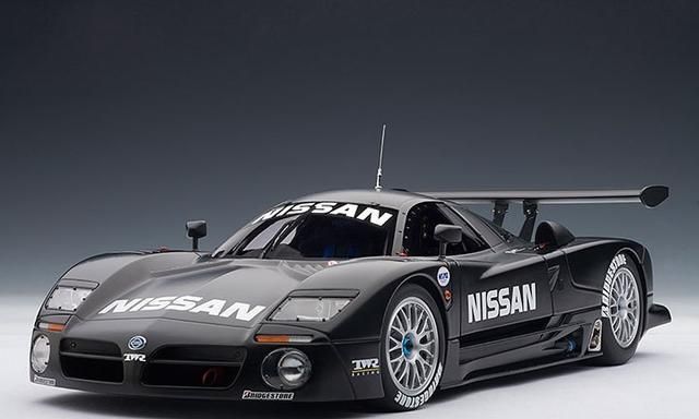 「模型测评」AA不负当年勇——Nissan R390 GT1 1998 黑色素车-新浪汽车