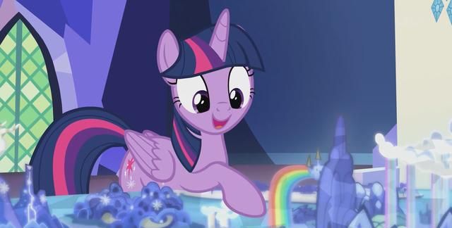 彩虹小马：紫悦扮人样，宛如日向雏田，紫色的动漫少女都惹人喜欢