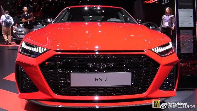 高清实拍2020奥迪RS7，科技感爆棚，流线型外观男女老少都爱_新浪新闻