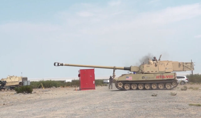 大炮打导弹？美国真敢造，大口径榴炮防空，一炮击落巡航导弹