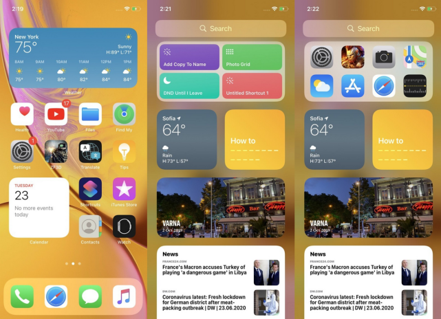 IOS14系统正式版发布，增加多种小组件，iPhone11领衔更新！__财经头条