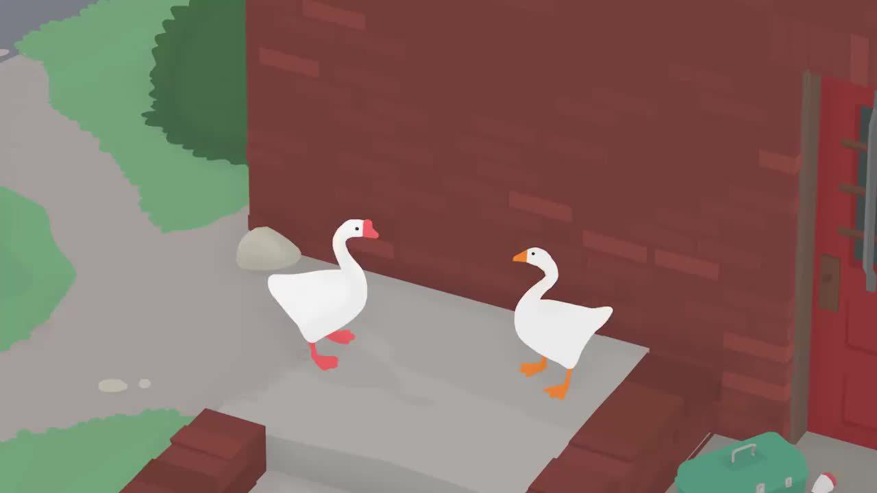『Untitled Goose Game』还有一周就要更新双人模式啦_新浪新闻